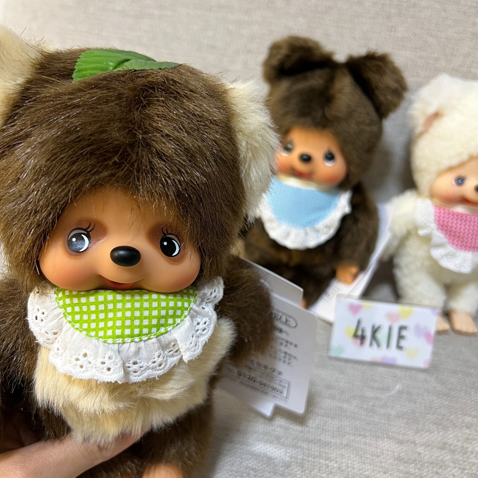 Monchichi Friends Assortment 3 set Kuma Chamu Tamutamu | eBay