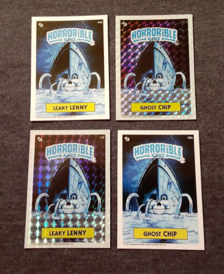 garbage pail kids refractor ghost ship OH THE HORROR-IBLE wave | eBay