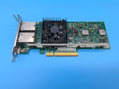 Dell Intel X540-T2 3DFV8 Dual Port 10G BaseT Low Profile Network ...
