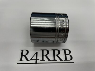 Snap-on Tools USA NEW 1/2 Drive 1-5/16" SAE 12 Point Shallow Chrome ...