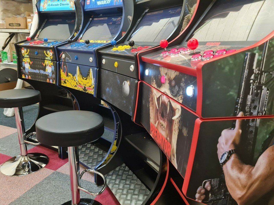 2 Player Bartop Arcade Machine -Defender Themed Arcade Machine - over ...