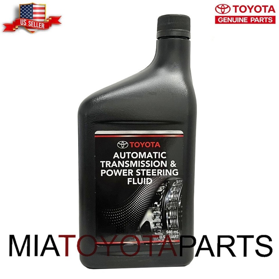 5 Pack Genuine Toyota Automatic Transmission Fluid ATF DEXRON III 00718 ...