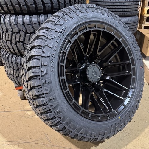 22x12 Arena A114 Battle Black Wheels 35" RT Tires 8x6.5 Hummer H2 | eBay