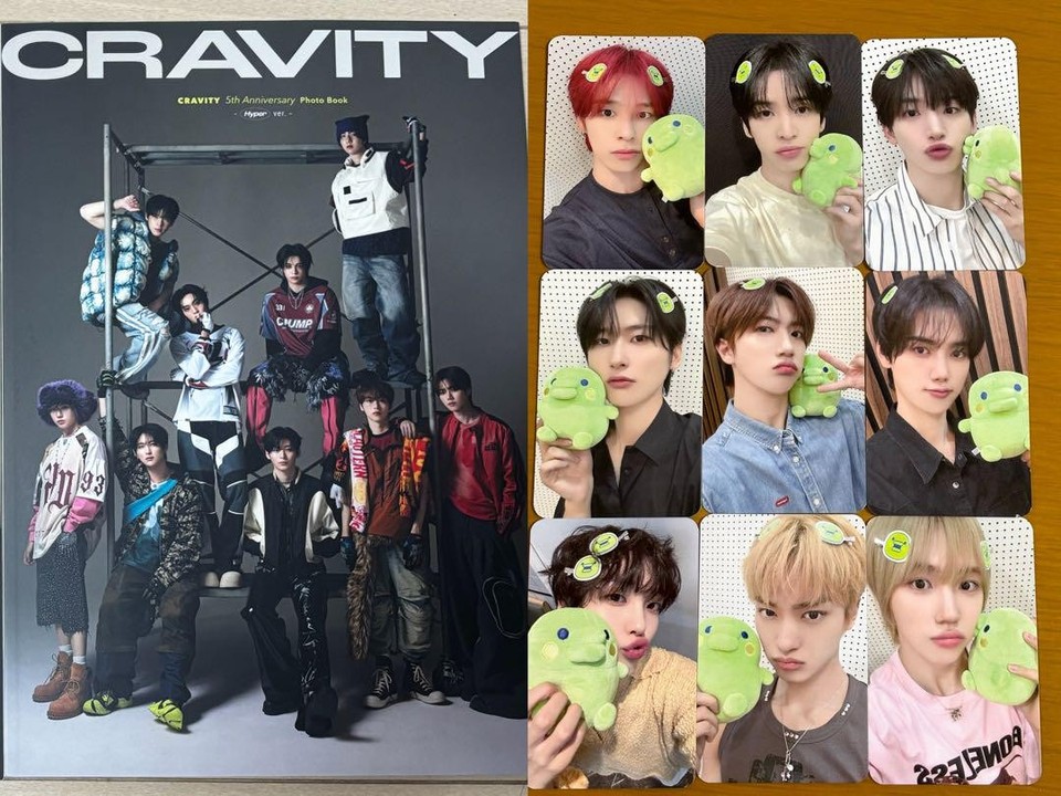 10 points CRAVITY Photo Book Hyper Trading Card Kuchipatchi | eBay