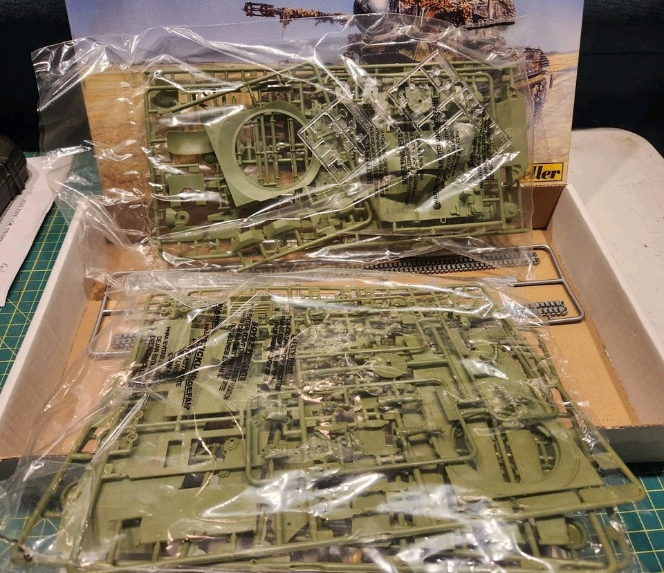 Heller Gepard 1/35 Scale Military Model Tank Kit 81158 Model Plane ...