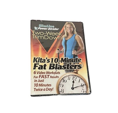 SlimLine Power Strider Kita’s 10-Minute Fat Blasters DVD Brand New | eBay