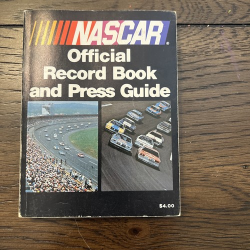 1981 Official NASCAR Record Book and Press Guide, Vintage Auto Racing ...