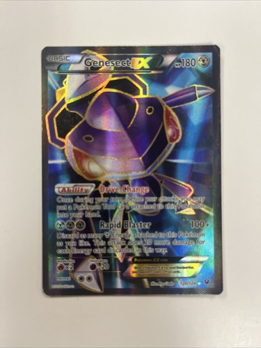 Pokemon - Genesect EX 120/124 Full Art Ultra Rare Card Pokémon Fates ...