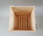 Wooden Clothes Box Laundry Baskets Storage Washing Bathroom Bath Pine ...