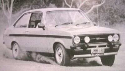 Ford Escort MK2 GS Rally Pack 77-79 - 2 Door Decal Kit - Gloss Black ...