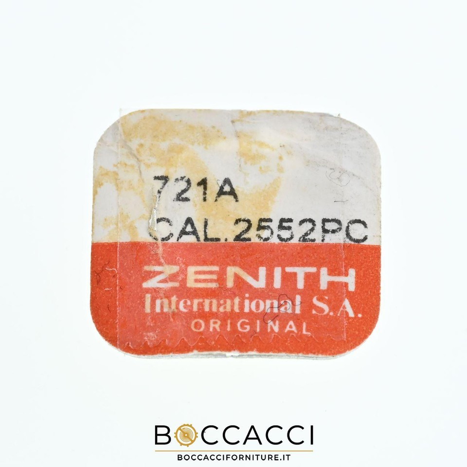 ZENITH 2552 PC Balance With Hair-Spring Cod. 721a Calib: 2552PC Refer ...