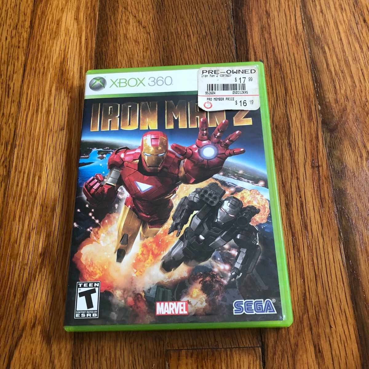 Iron Man 2 Game Xbox 360