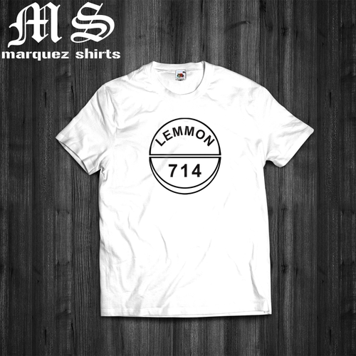 T-Shirt Wolf of Wall Street Lemmon 714 Rorer Quaaludes Ludes Funny Tee ...