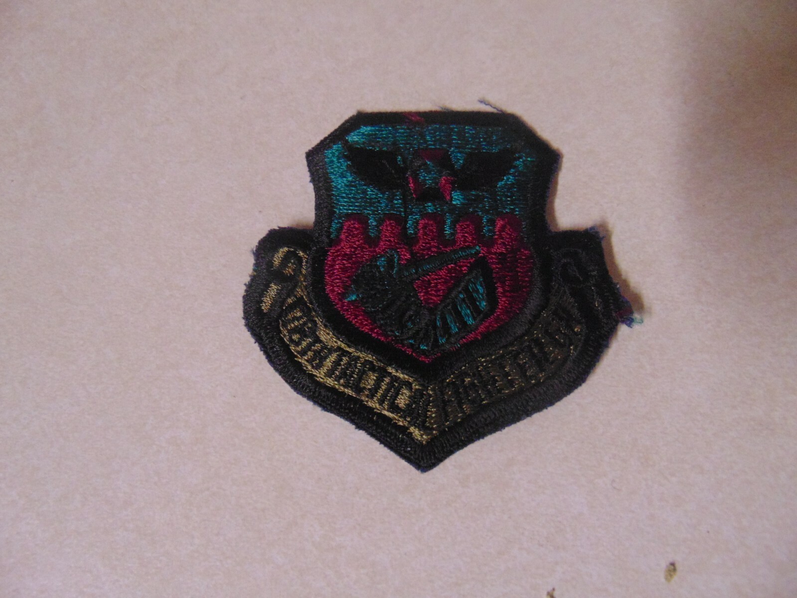 MILITARY PATCH SEW ON OLDER POCKET US AIR FORCE 178TH TACTICAL FIGHTER ...