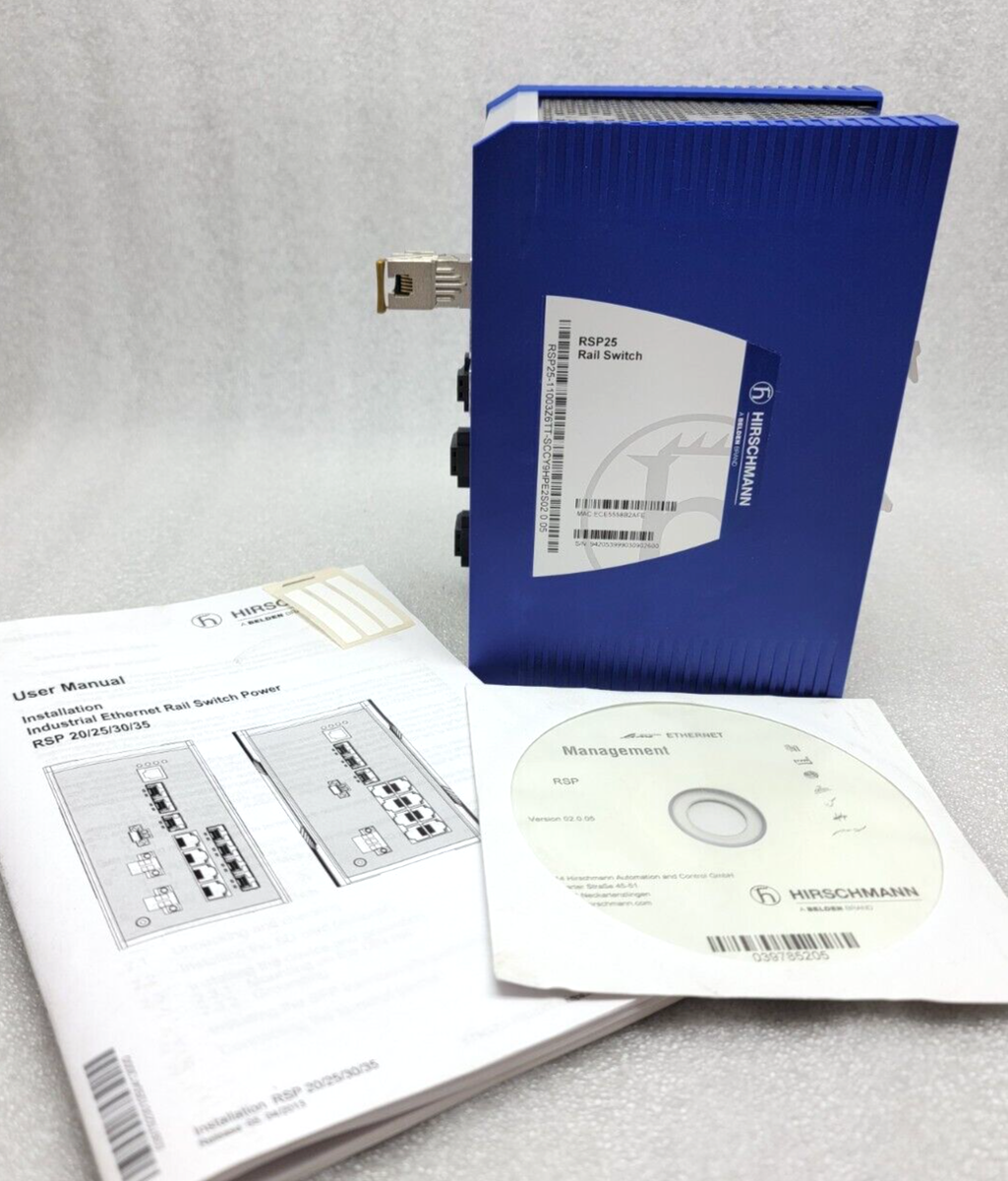 Installation Industrial Ethernet Rail Switch Power Rsp 20 Ethernet