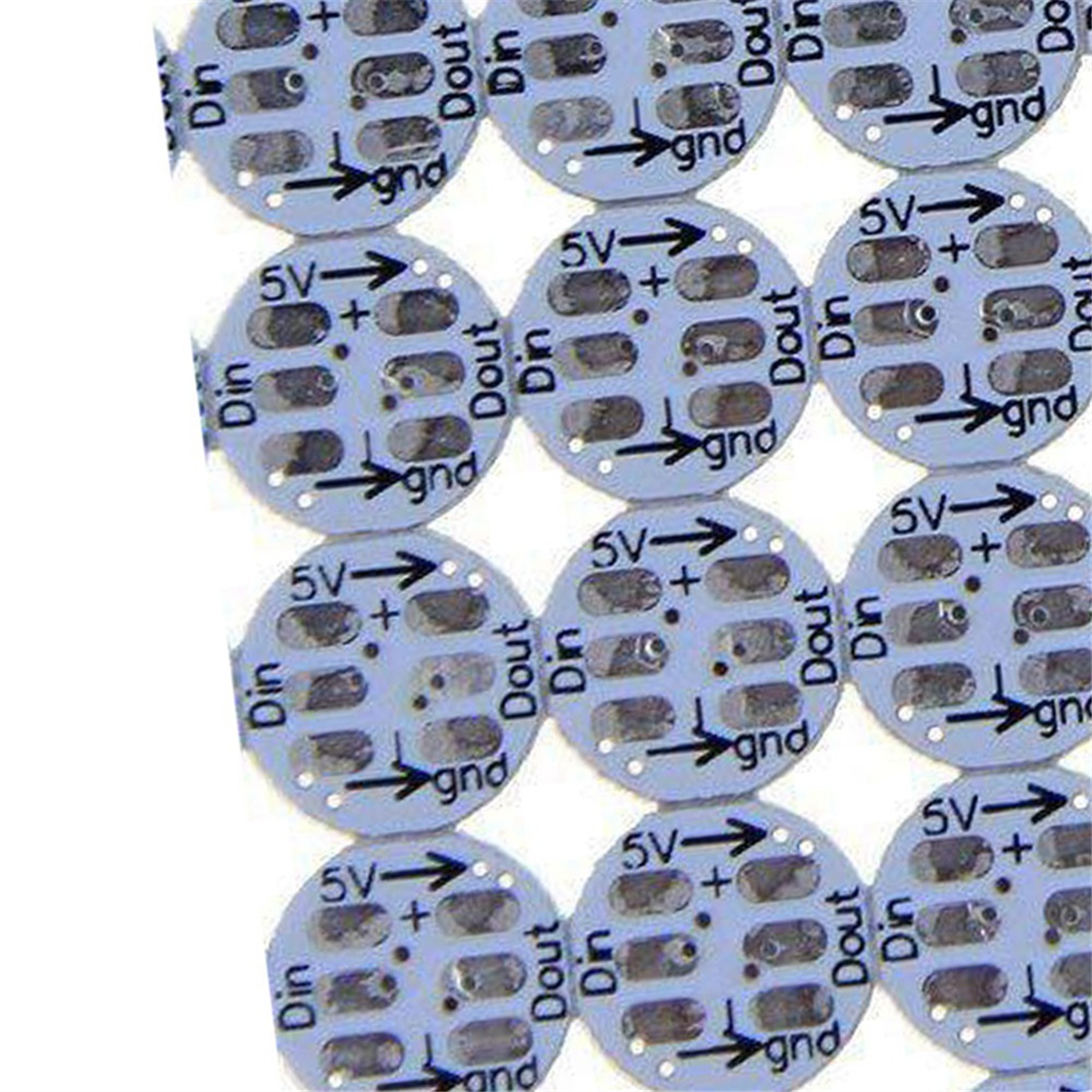 200 Pieces WS2812B WS2812 LED Chip & Heatsink 5V 5050 RGB WS2811 IC7069 ...