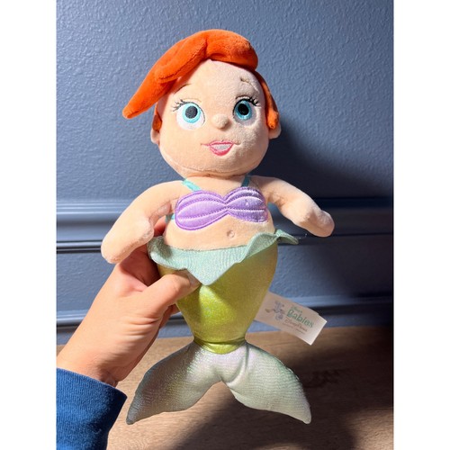 Disney Babies Ariel Plush Little Mermaid Doll Authentic Parks | eBay