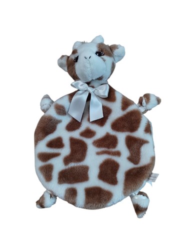 Bearington Baby Lil' Patches Giraffe Round Lovey Blanket Security Plush ...