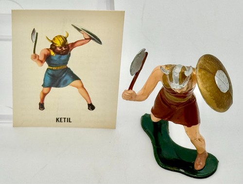 Vtg 1960's Marx Warriors of the World - Viking Ketil w/Orig Card - EX ...