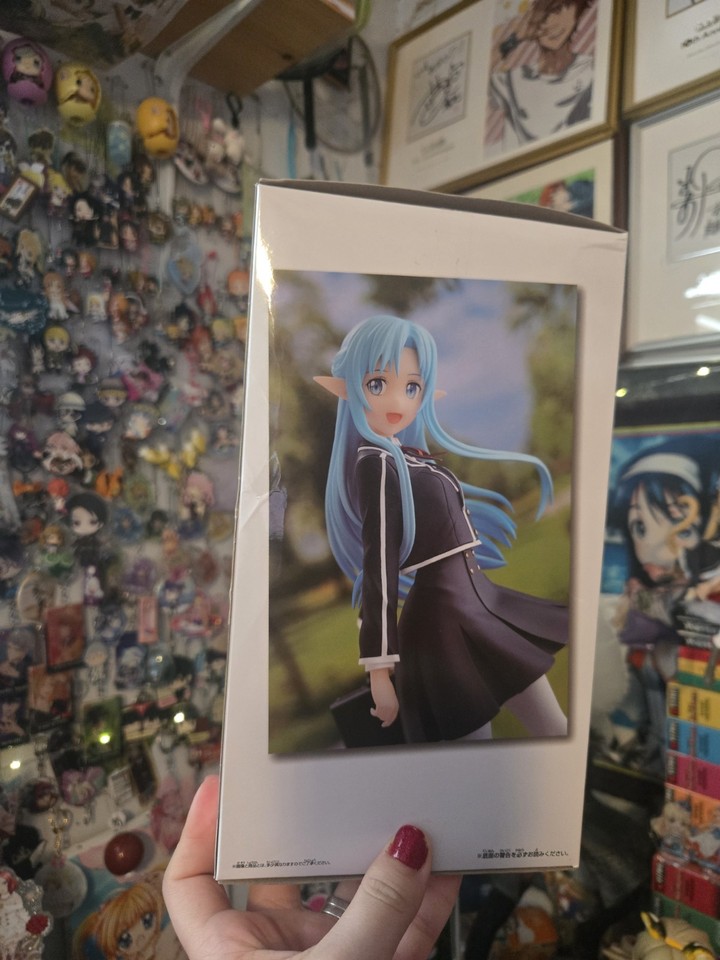 SAO EXQ Asuna Yuki School Uniform Ver. Figure BOX ONLY | eBay