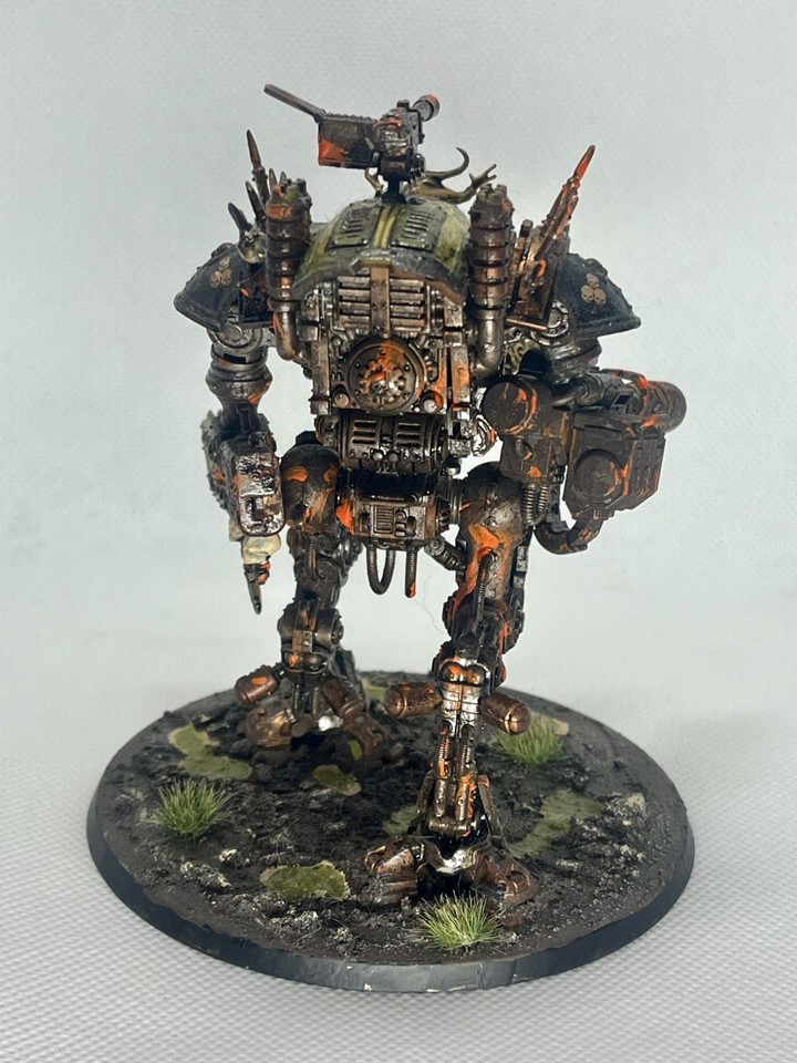 Warhammer 40k Chaos Knight War Dog Stalker Painted | eBay UK