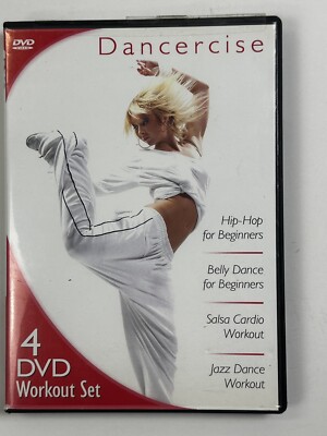 Dance Exercise DVD Set - Hip Hop, Belly Dance, Salsa, Jazz - Full Body ...