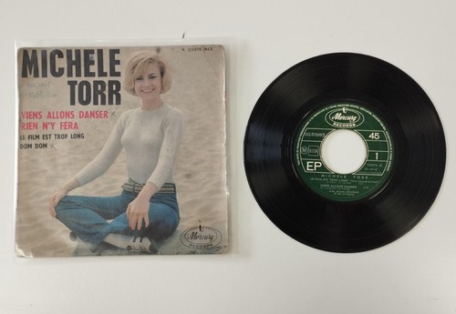 MICHELE TORR Le film est trop long, Disque 45T 7" Vinyle / V06F | eBay