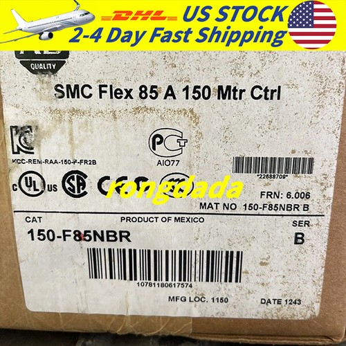 New Allen-Bradley SMC Flex 85 A 150 Mtr Ctrl 150-F85NBR Expedited ...