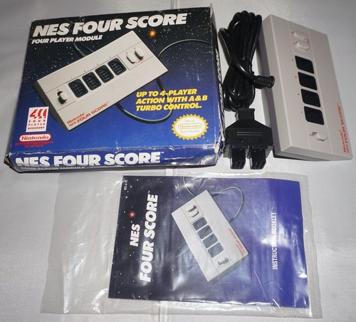 Four Score Multi Player Adapter (Nintendo NES) NEW in Box | eBay