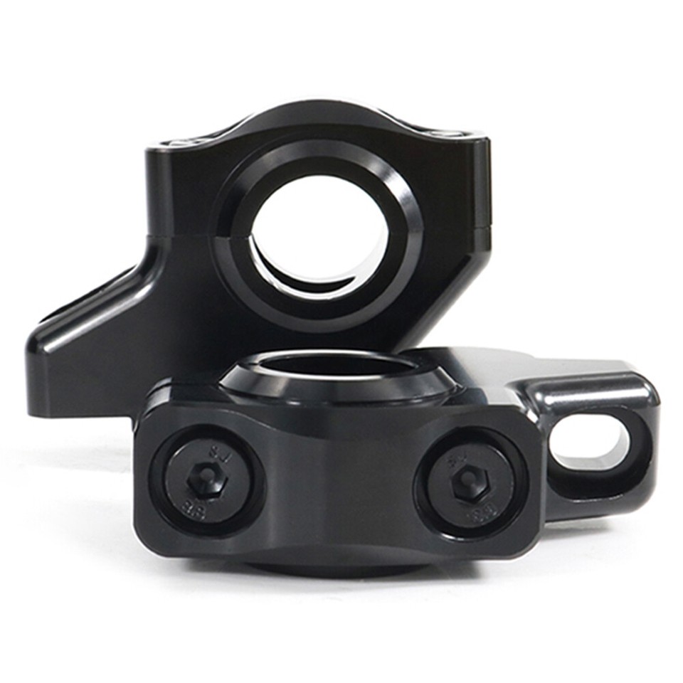 CNC Alloy Offset Handle Bar Risers Adapters Fit For Triumph Aprilia ...