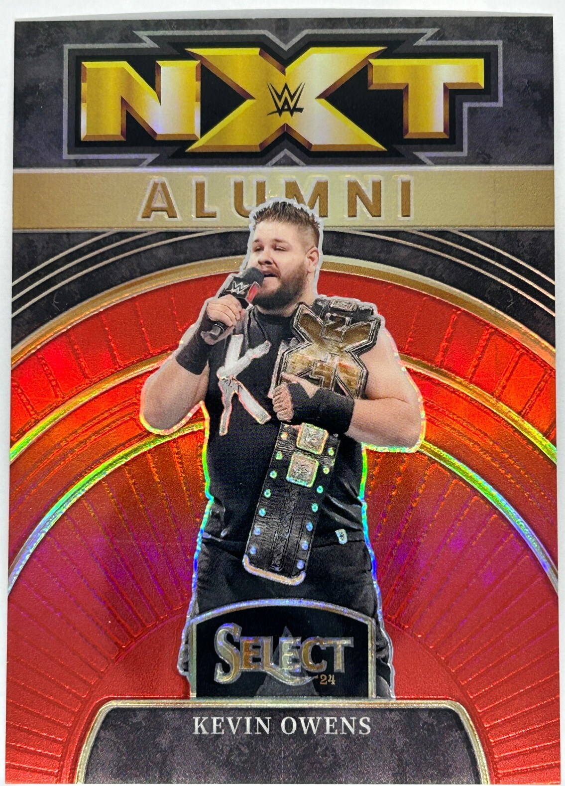 2024 Panini Select WWE - Nxt Alumni Kevin Owens #6 Red Prizm /99 for ...