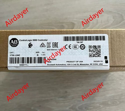 NEW SEALED Allen Bradley 1756-L84E MANF ControlLogix 5580 Controller | eBay