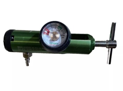 MEDLINE Oxygen O2 Tank Regulator 0-15 LPM HCS8715M 50 PSI CGA 870 Brass ...