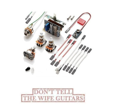 EMG Solderless Active Conversion Wiring Kit 3 Pickups Switch 3 SHORT ...