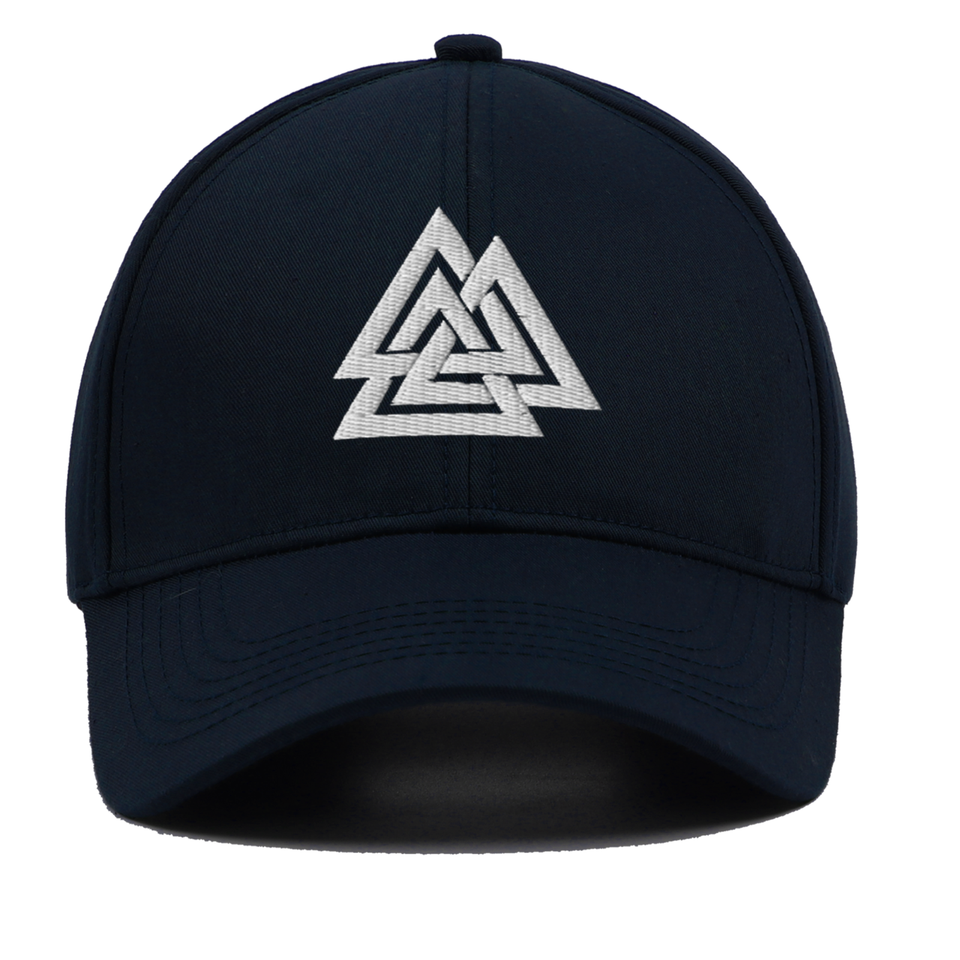 Valknut Odin's Knot Viking Symbol Embroidered Hat, Custom Hat, Trucker ...