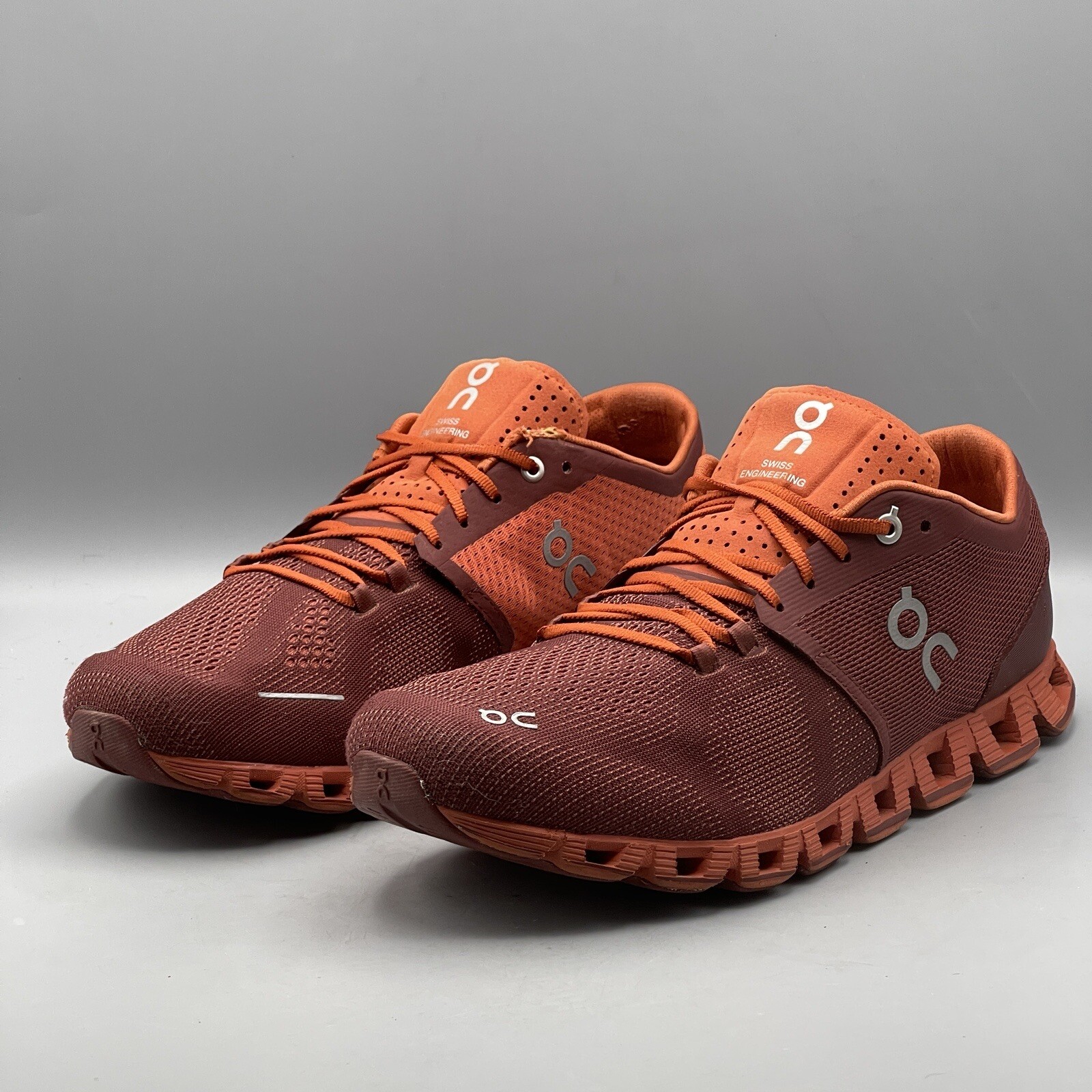 On Cloud X Men's 11 Running Shoes Orange Athletic Sne… - Gem