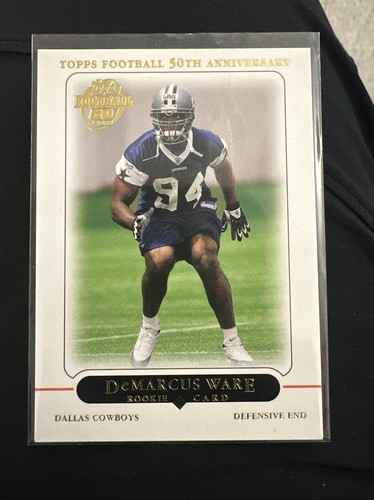2005 Topps #375 DeMarcus Ware RC Rookie Dallas Cowboys Football Card | eBay