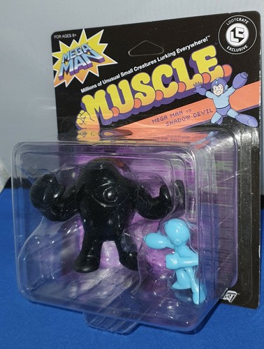 MEGA MAN vs SHADOW DEVIL - LOOTCRATE DX EXCLUSIVE - MUSCLE - RARE - NEW ...