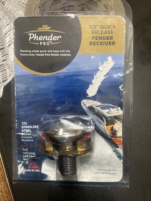 Phender Pro Quick Release Fender Receiver 1/2" #BSPA-1181 | eBay