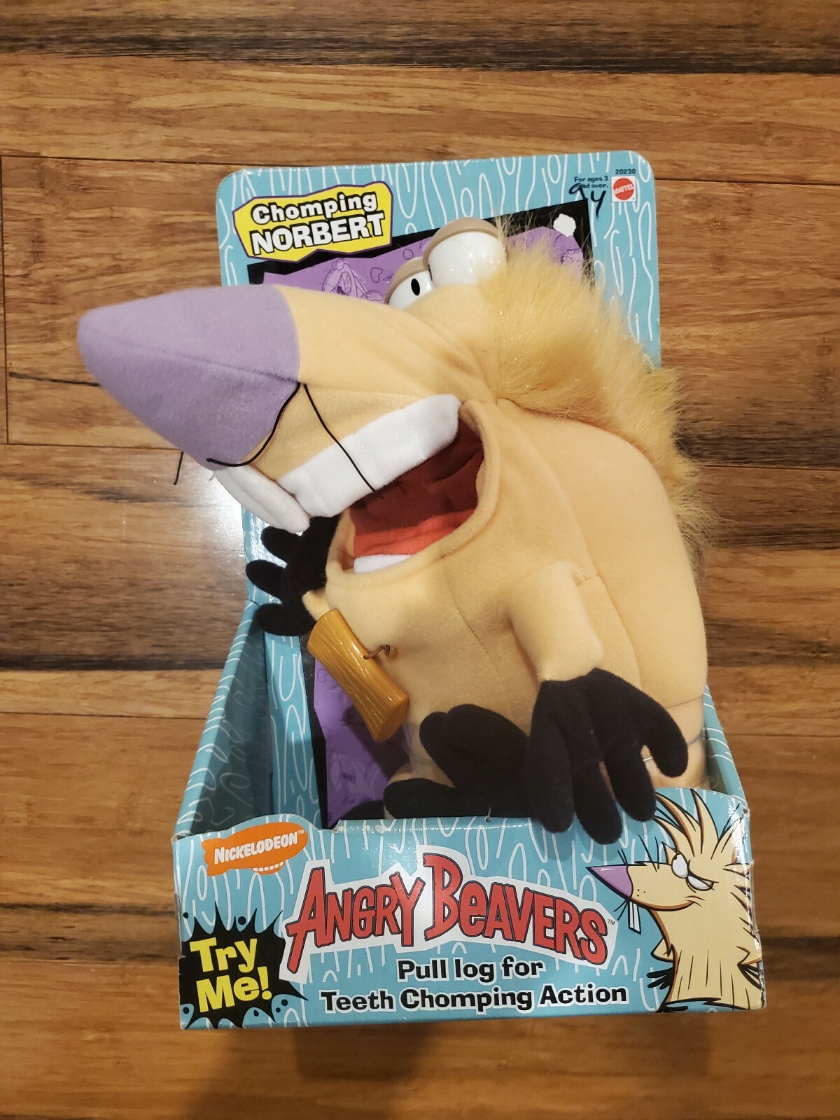 Angry Beavers Chattering Norbert Toy From Mattel 1998 NEW IN PACKAGE | eBay