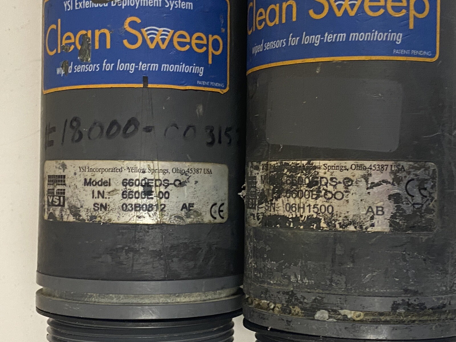 YSI 6600 V2 Multiparameter Water Quality Sondes 6600EDS-0 ( Lot Of 2 ...