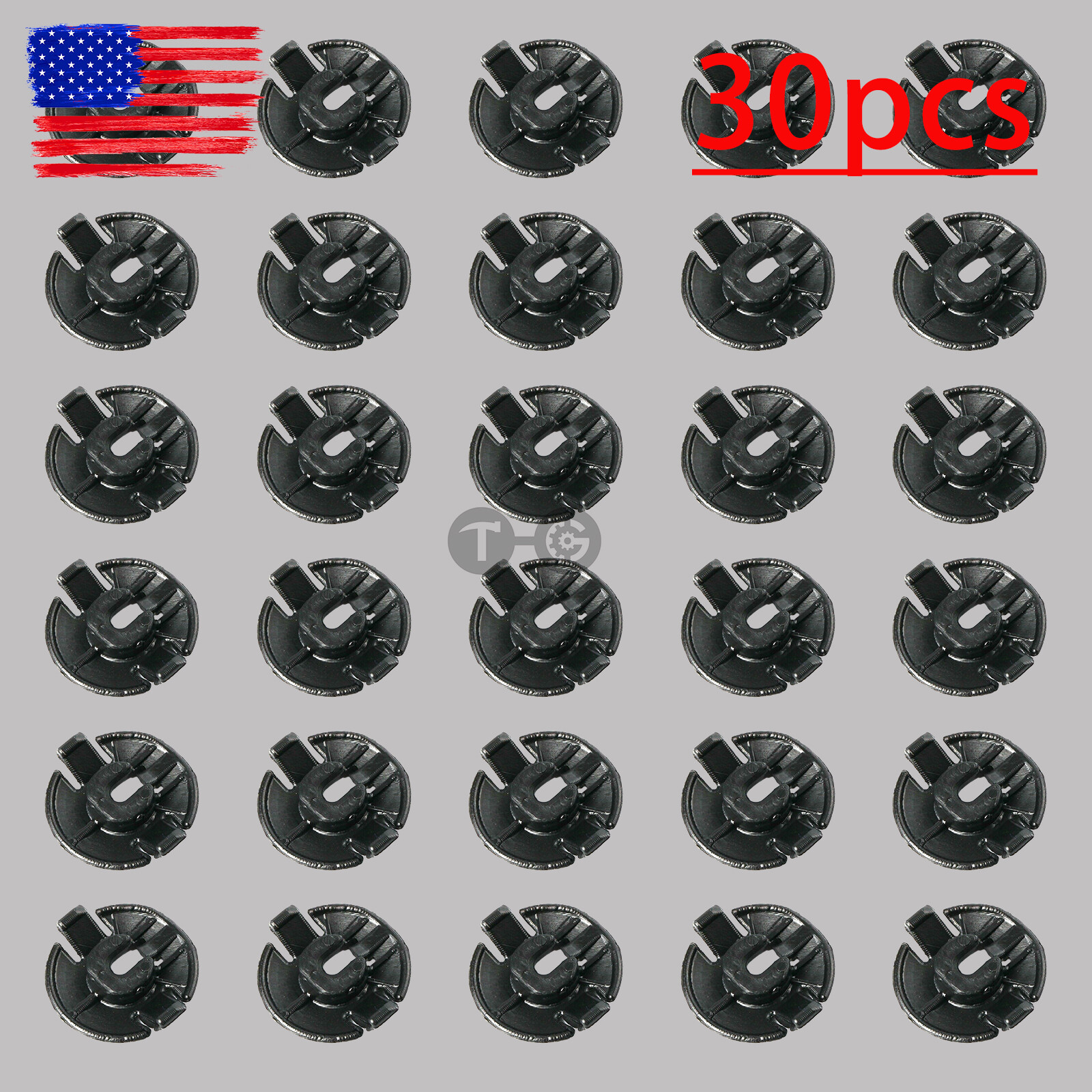 30pcs Fender Liner Retaining Clips Fastener 4F0825429A For VW Audi A1 ...