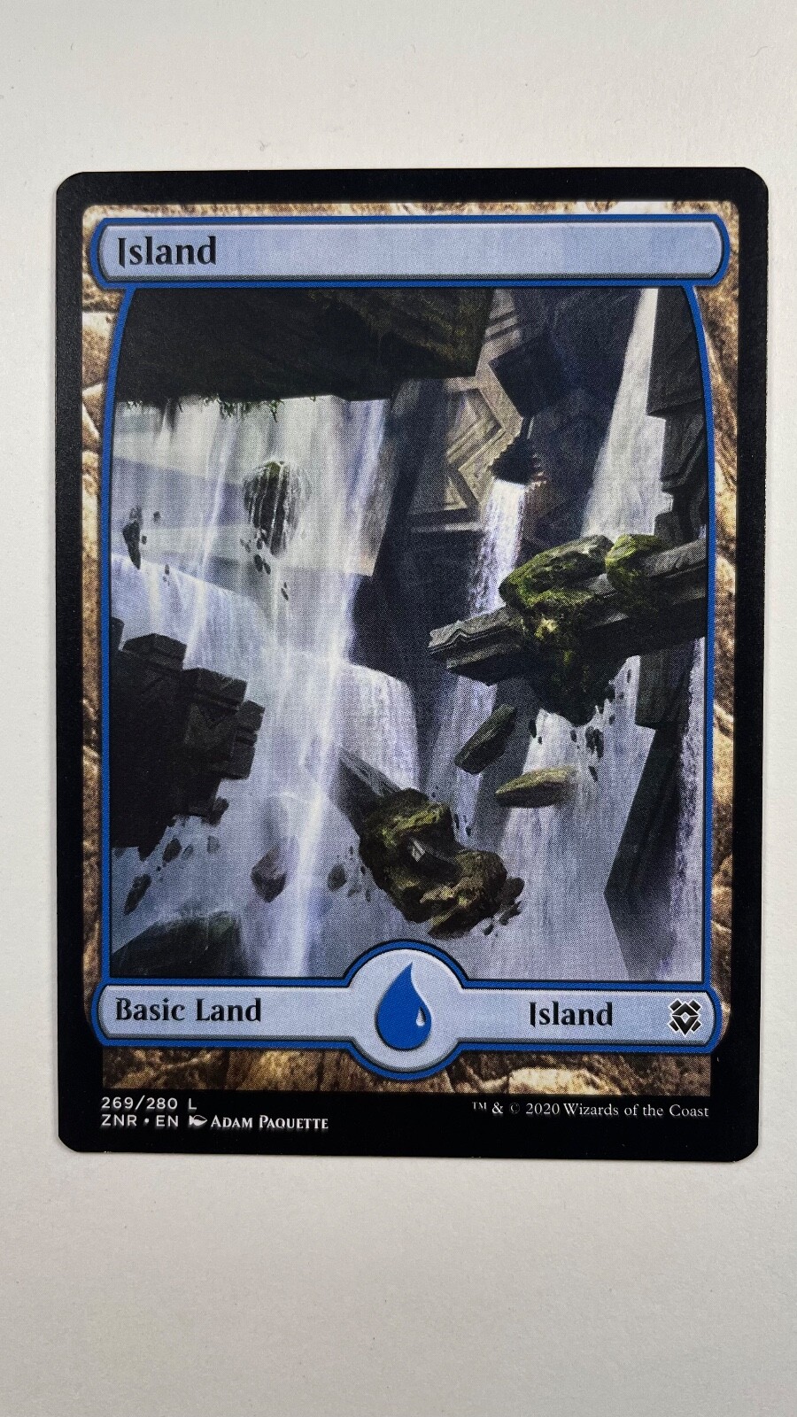 MTG Zendikar Rising Island 269 Full Art 269/280 Magic the Gathering | eBay