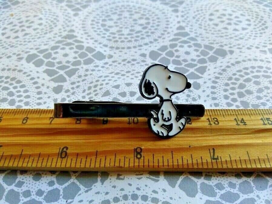 Snoopy Tie Clip Clasp Bar Cufflinks | eBay