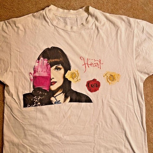 vintage heart band T-shirt Tour music Concert S to 5XL SG264 FREE ...