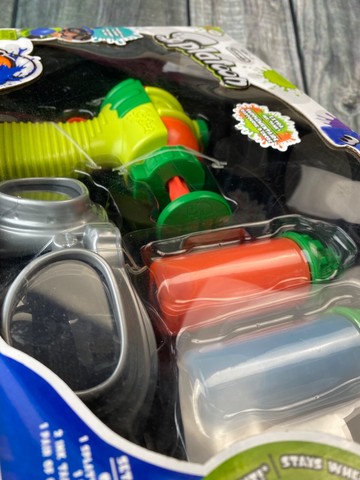 World+of+Nintendo+Splatoon+Splattershot+Mini+Blaster+Gun+-+Goggles+Ink ...