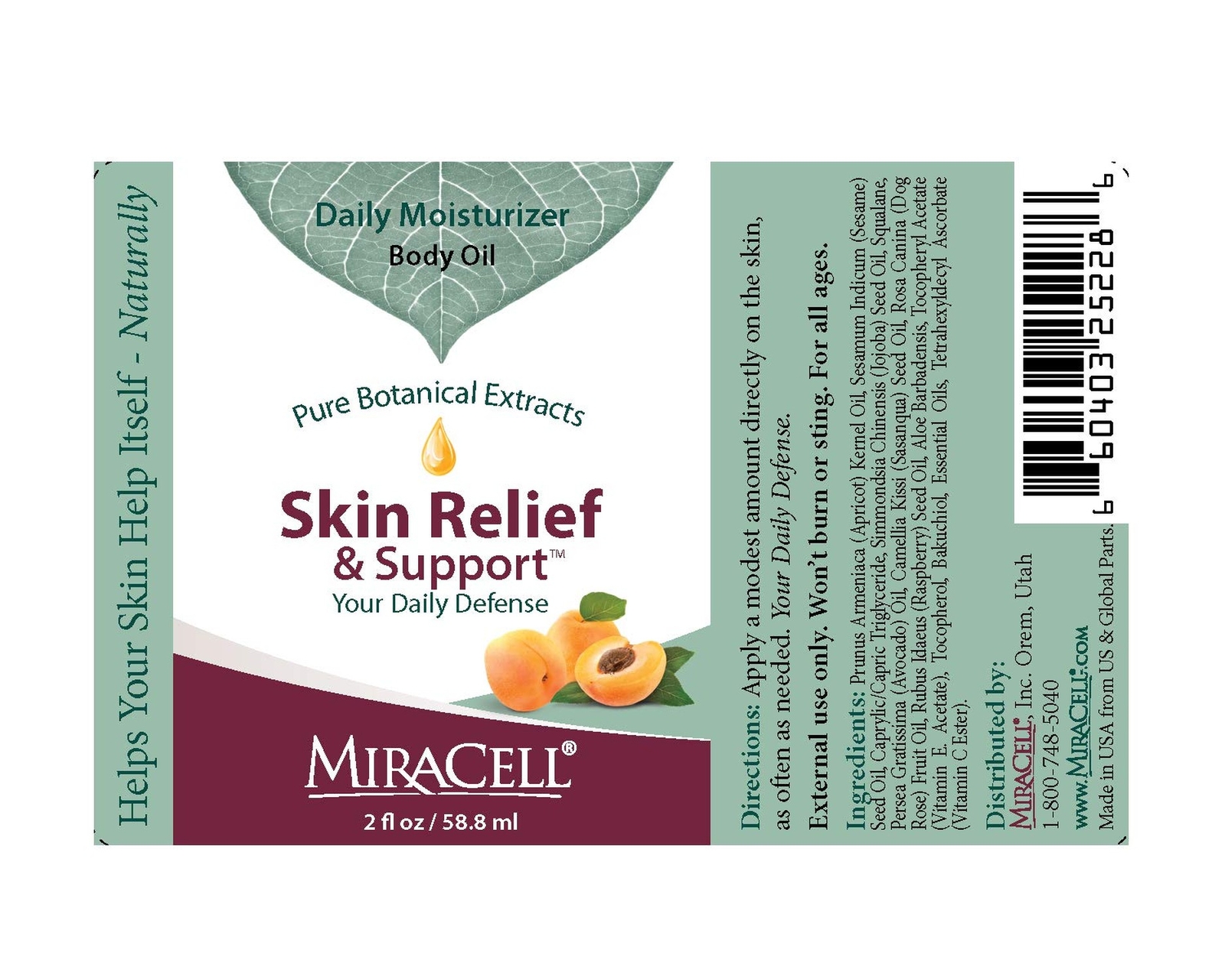 Miracell Skin Relief and Support, 2 Oz | eBay
