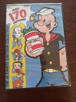 The Ultimate Cartoon Collection: Over 170 Cartoons (DVD 3-Disc Set) NEW ...