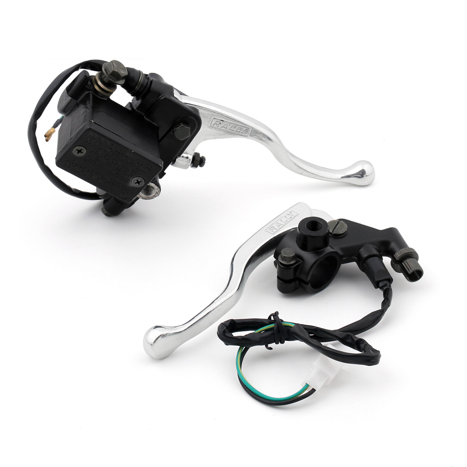 7/8" Handlebar Control Reservoir Brake Clutch Levers For Yamaha TW125 ...