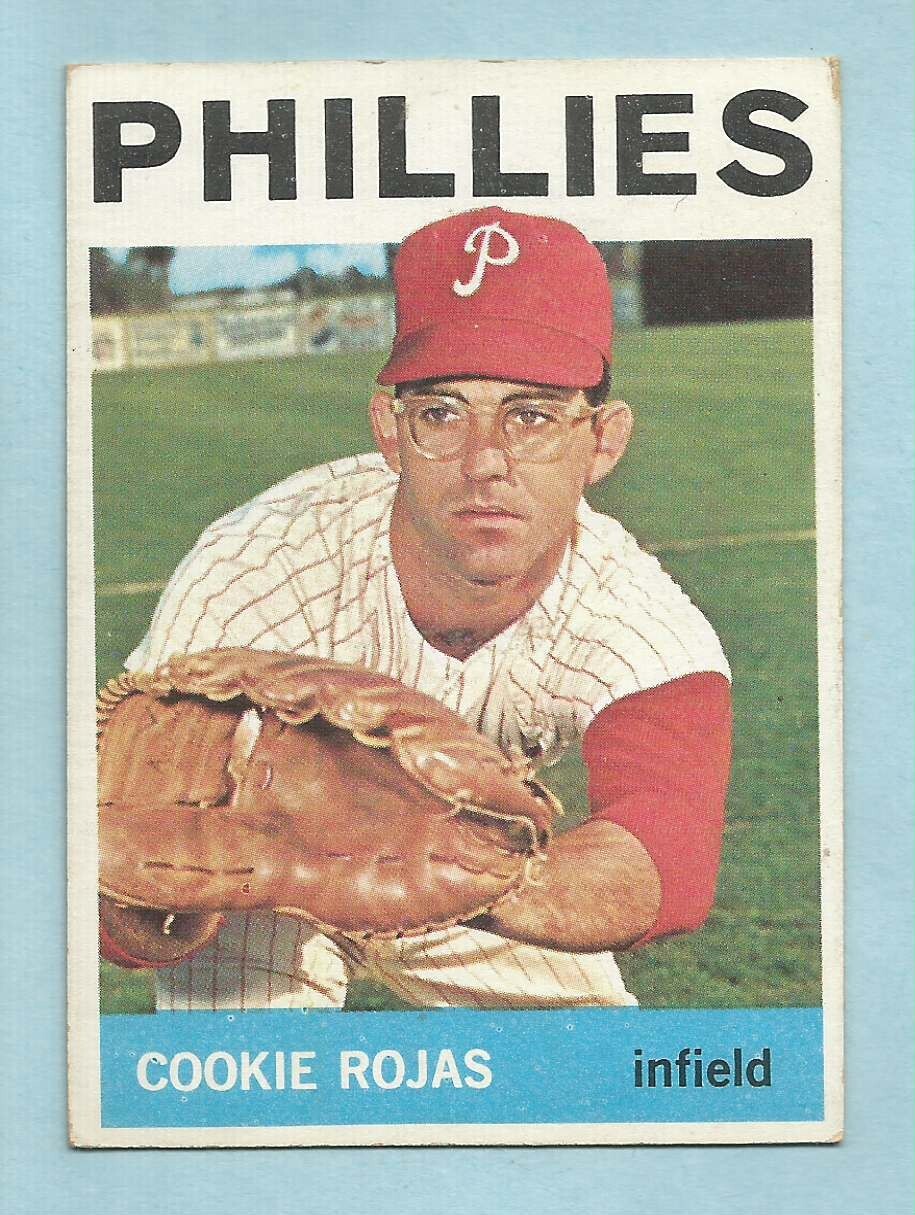 1964 Topps Baseball Cookie Rojas #448 Philadelphia Phillies EX | eBay